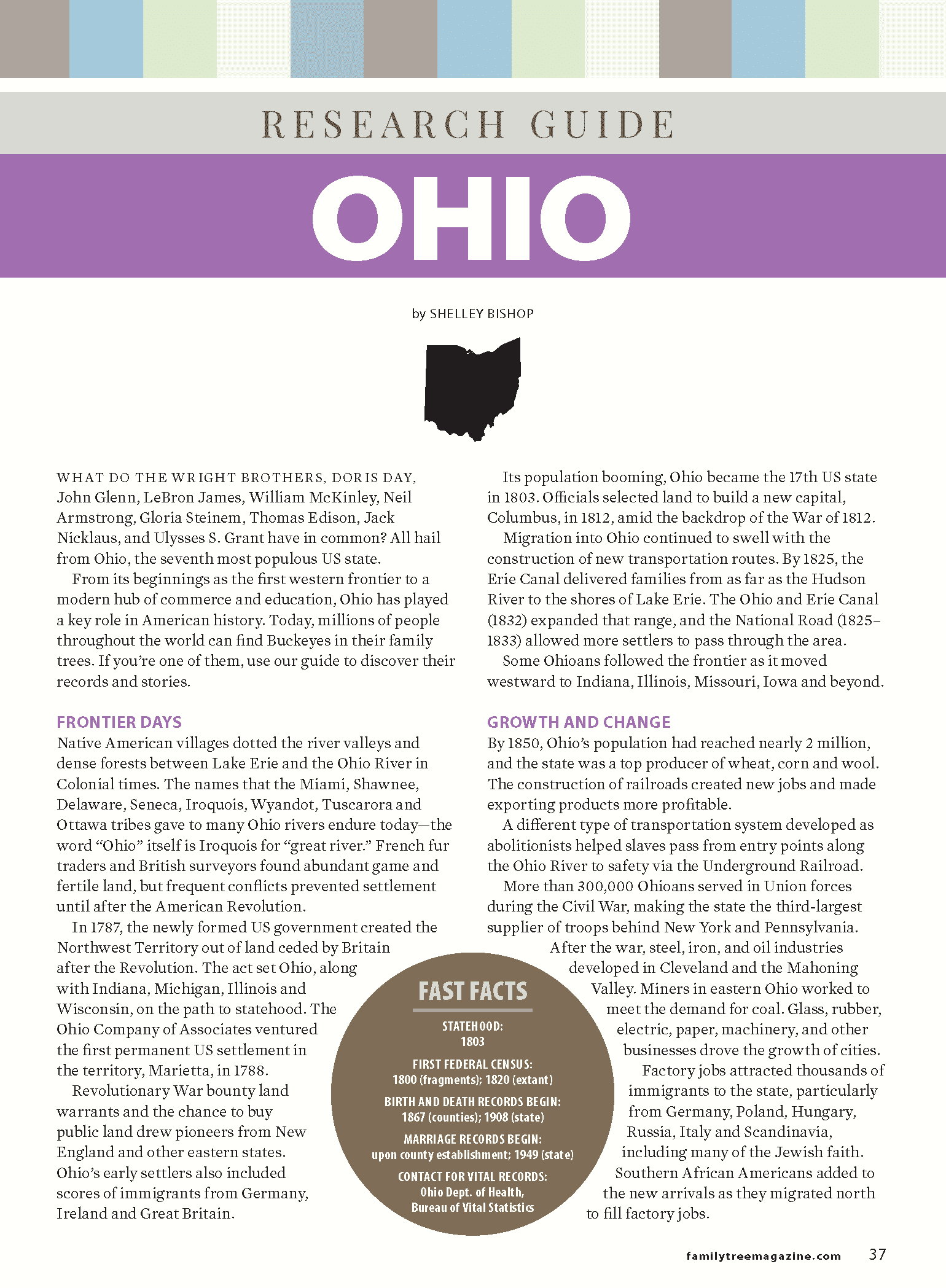 Cincinnati City Guide for Genealogists